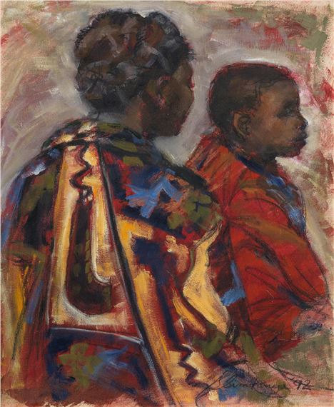 Shadreck Simukanga | Mother and Son | MutualArt