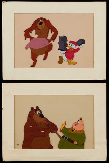 Walt Disney | Pair of Original Disney Celluloid 1955 | MutualArt