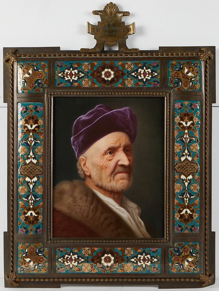 Balthasar Denner | Pair K.P.M. Plaques after Denner | MutualArt