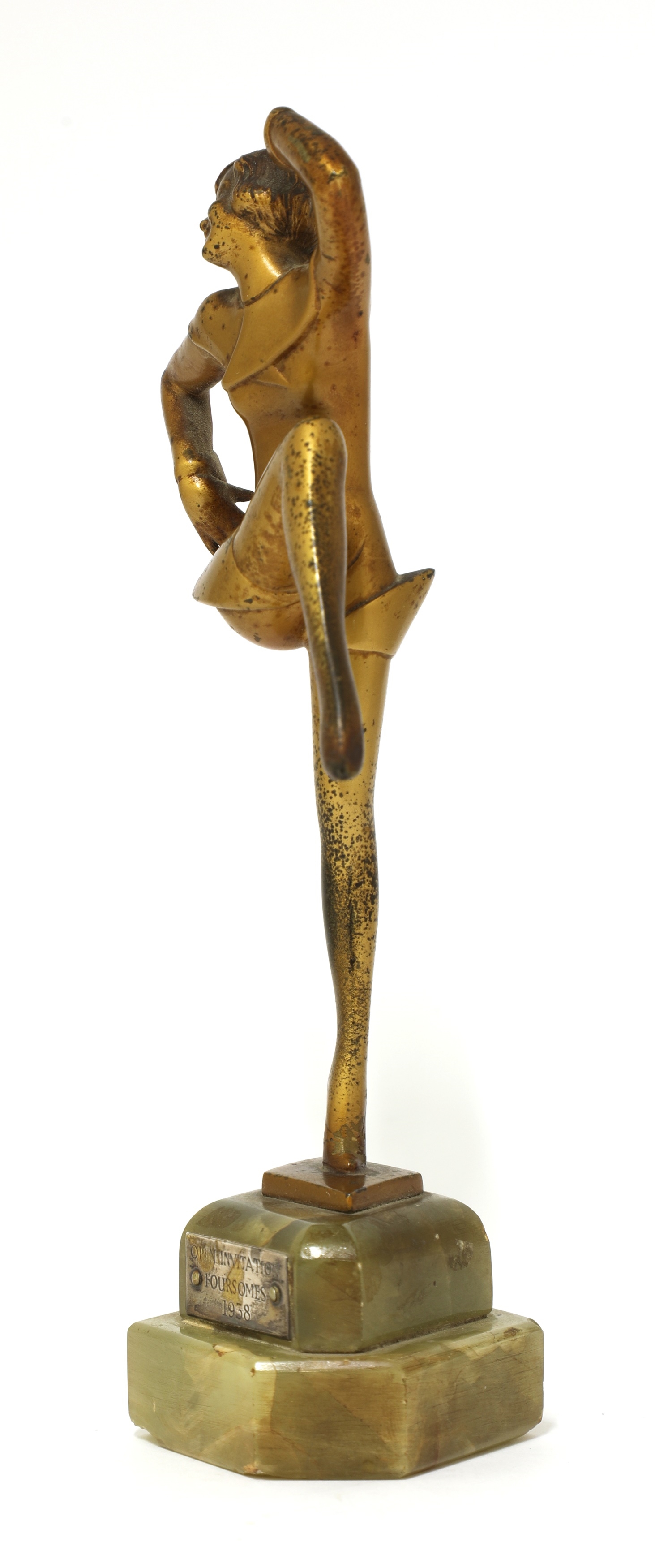 Stefan Dakon | a cold-painted spelter figure of a dancer (1938) | MutualArt