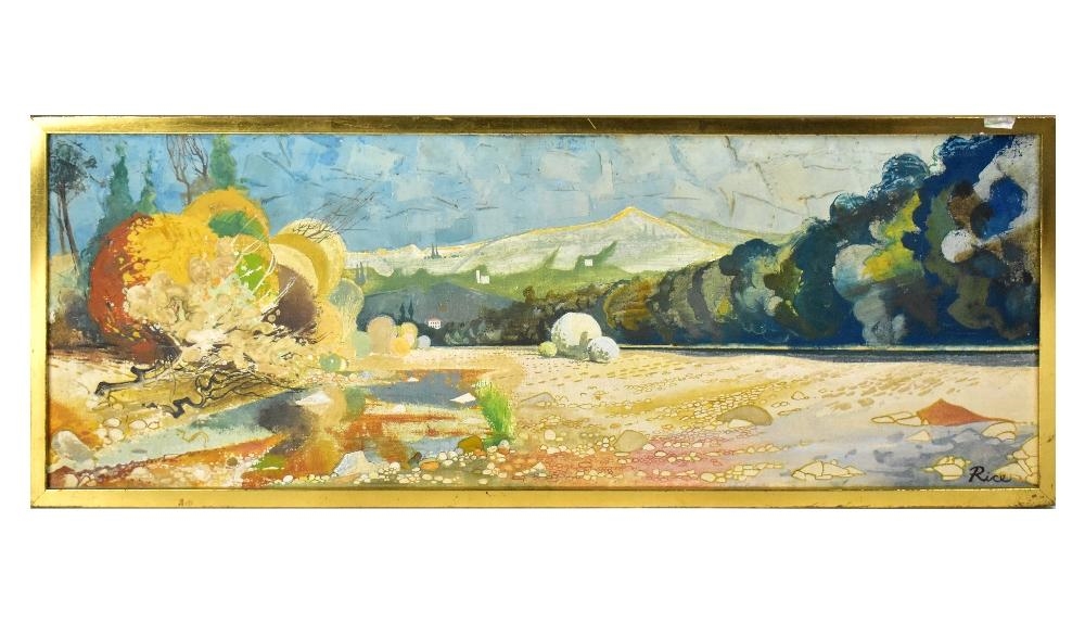 Sean Rice | abstract Italian scene | MutualArt