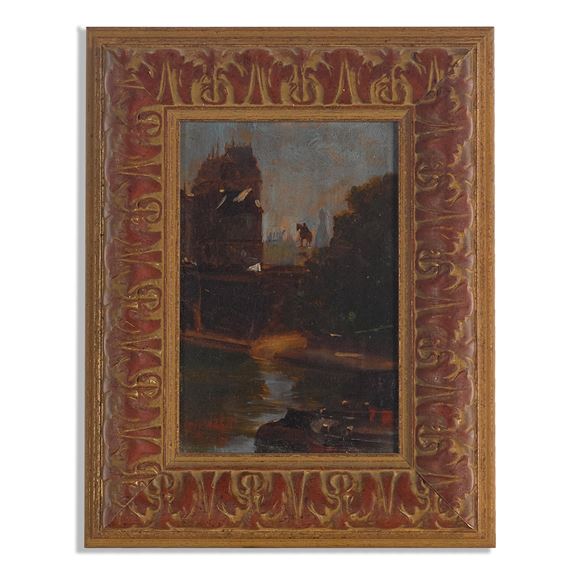 Henry Salem Hubbell | Pont Neuf, Summer Afternoon, Ile de la Cité ...