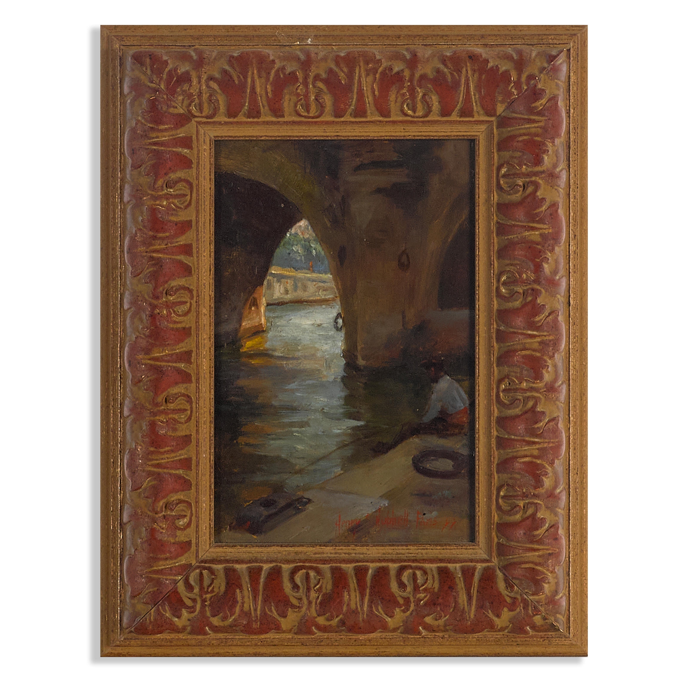 Henry Salem Hubbell | Pont Neuf, Summer Afternoon, Ile de la Cité ...