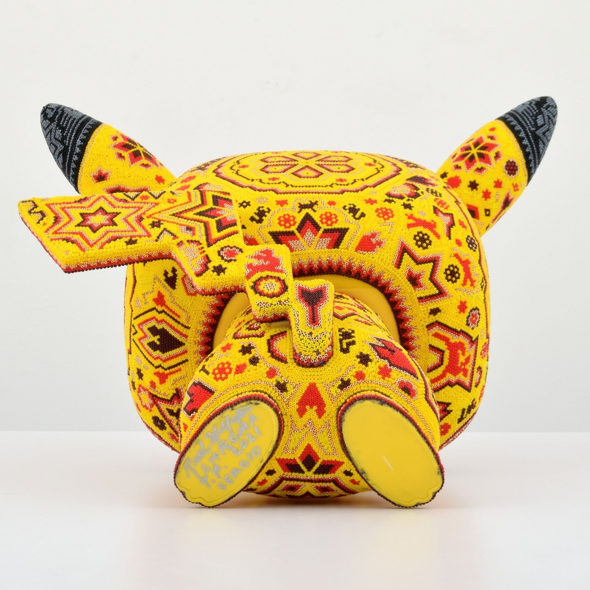 Chroma | Large CHROMA aka Huichol Bead Sculpture (2021) | MutualArt