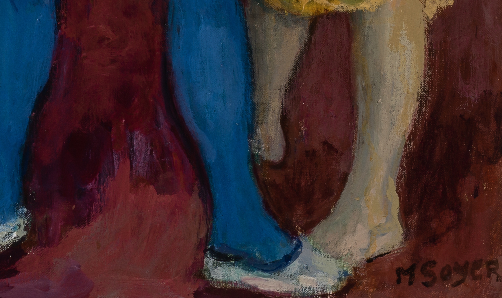 Moses Soyer | Dancers at Rest | MutualArt