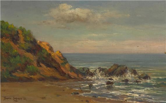 Bertha Stringer Lee | Calm Day on the Shore (1900) | MutualArt