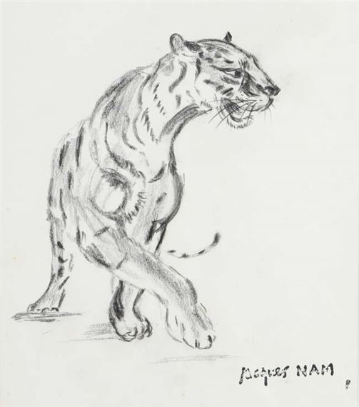 Jacques Nam | tiger | MutualArt
