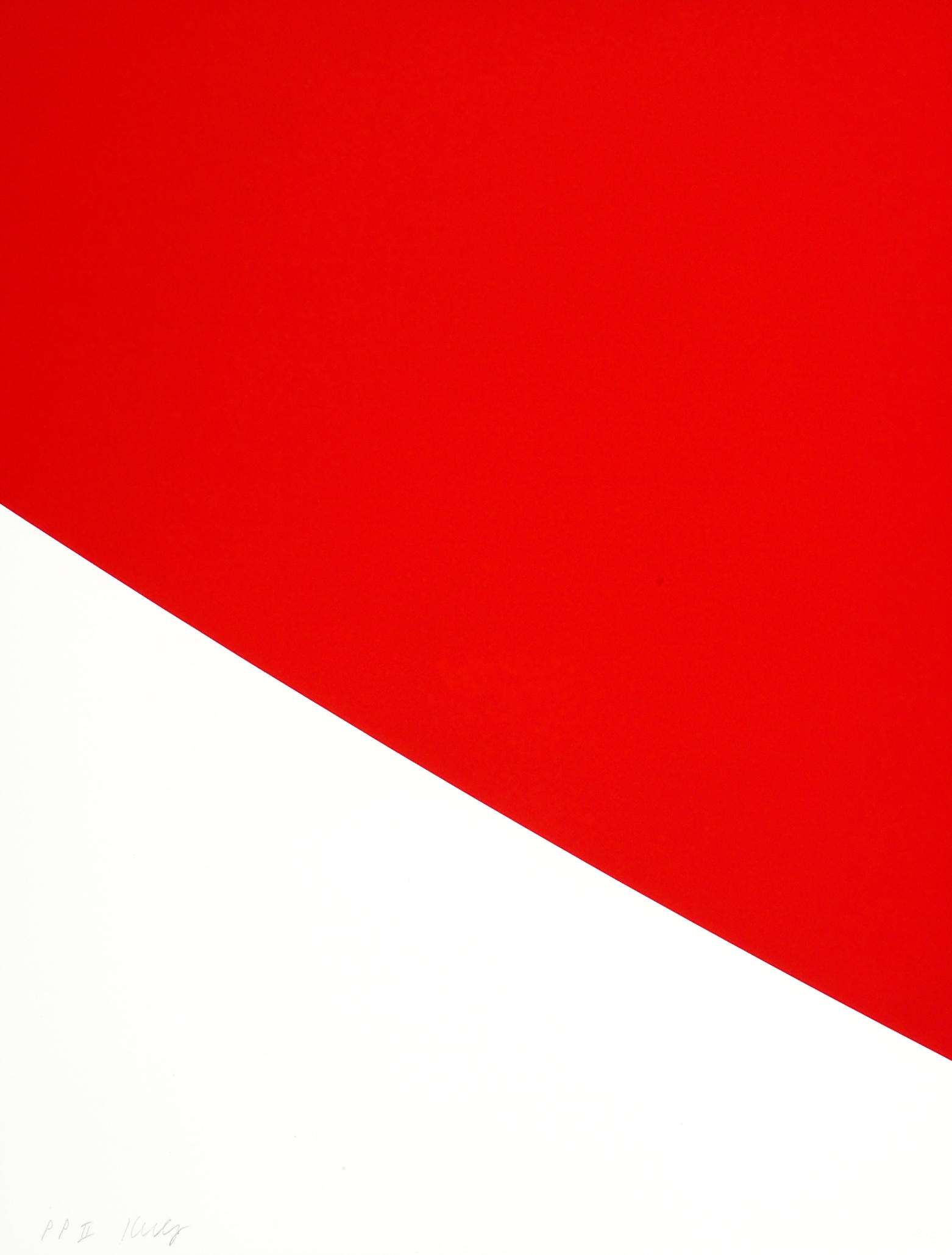 Ellsworth Kelly | Red Curve, from Third Curve Series (Axsom 279; Gemini ...