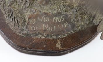 Tim Nicklin | A bronze model of an Osprey catching a salmon | MutualArt