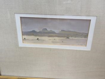 Harry Baines | five assorted works, 'Fruit Seller, Bombay', abstract ...