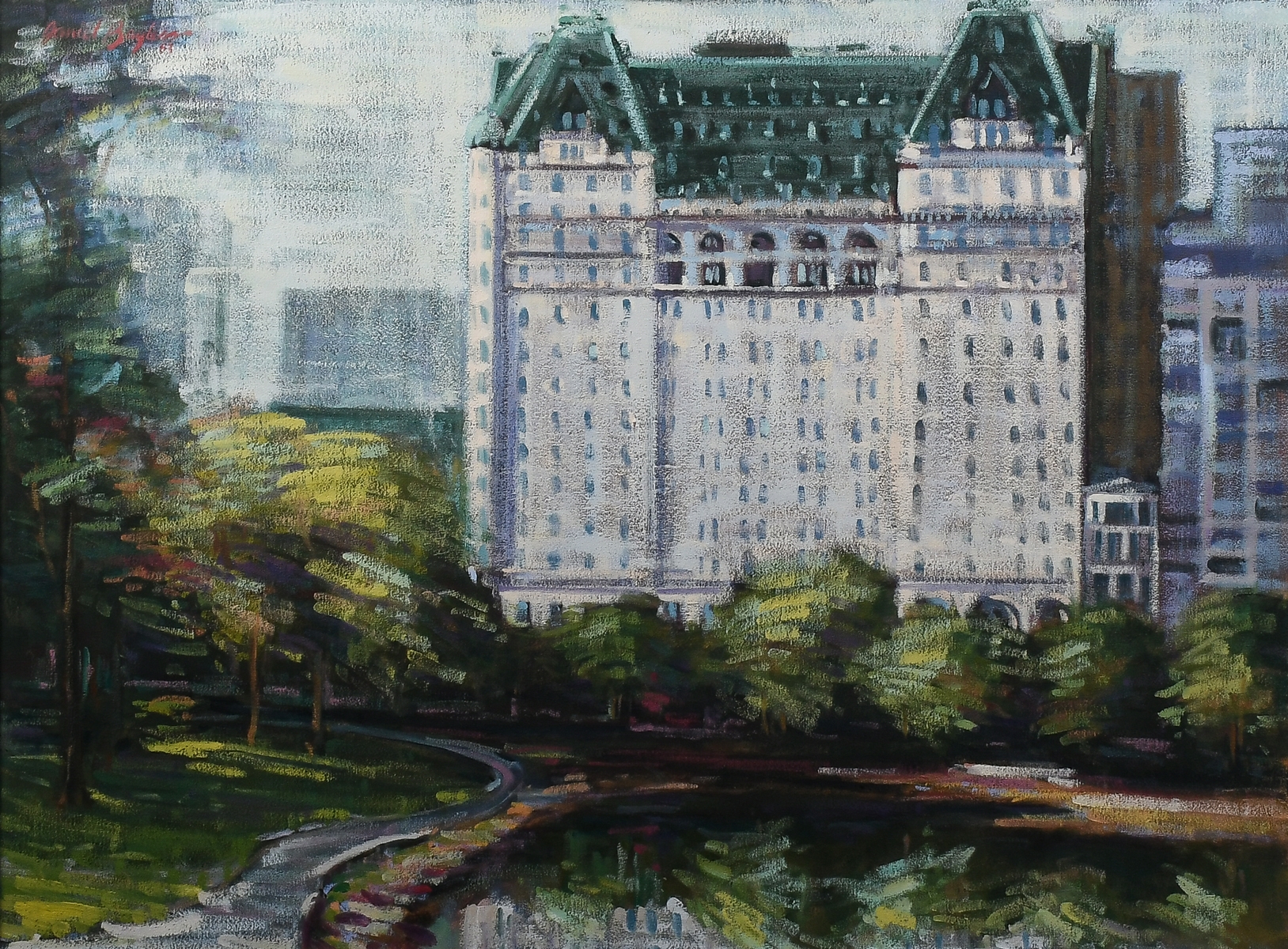 Dan Bayles | High Rise in Central Park | MutualArt