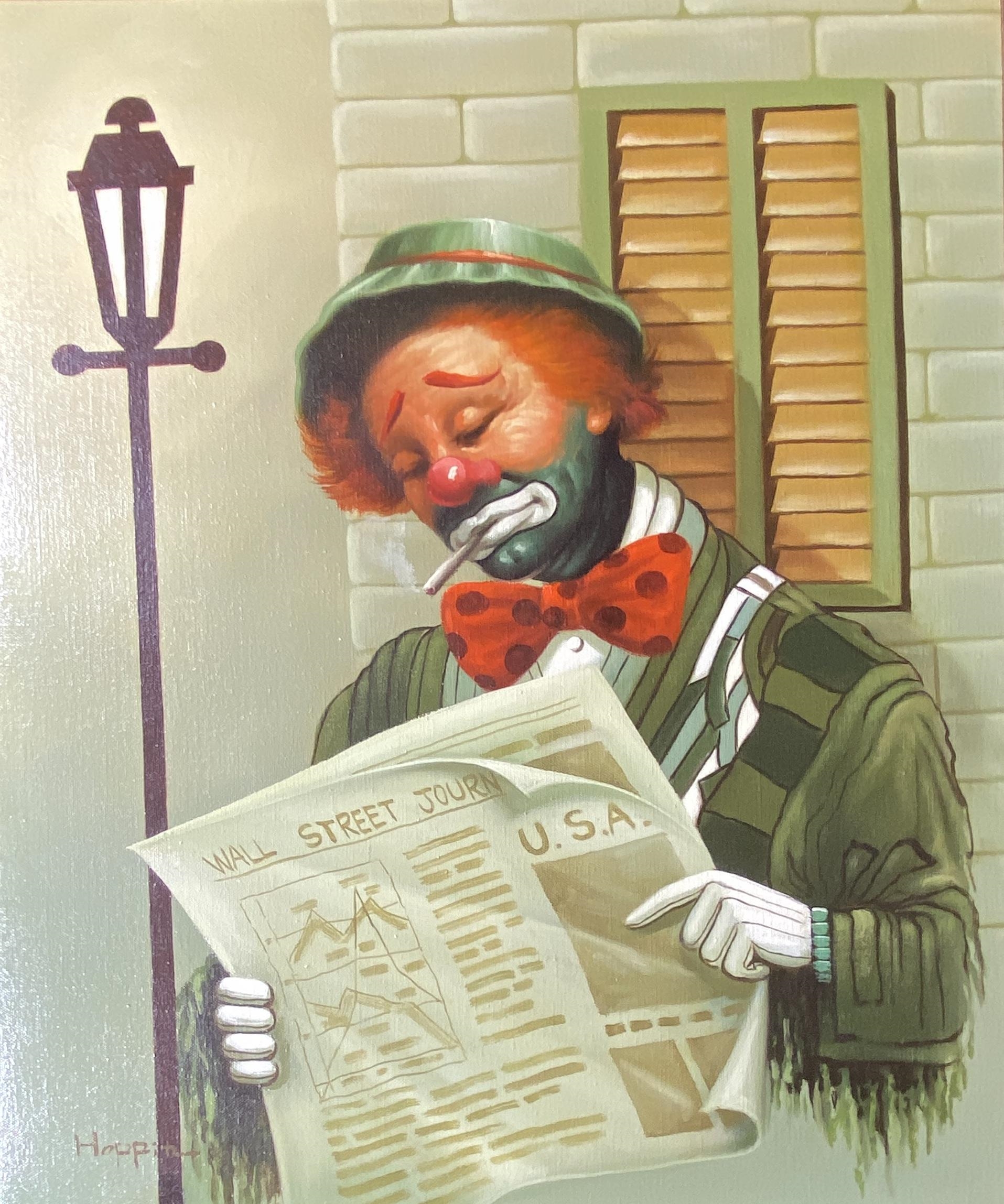 Michael Grow Hoppin | Emmet Kelly as Weary Willie | MutualArt