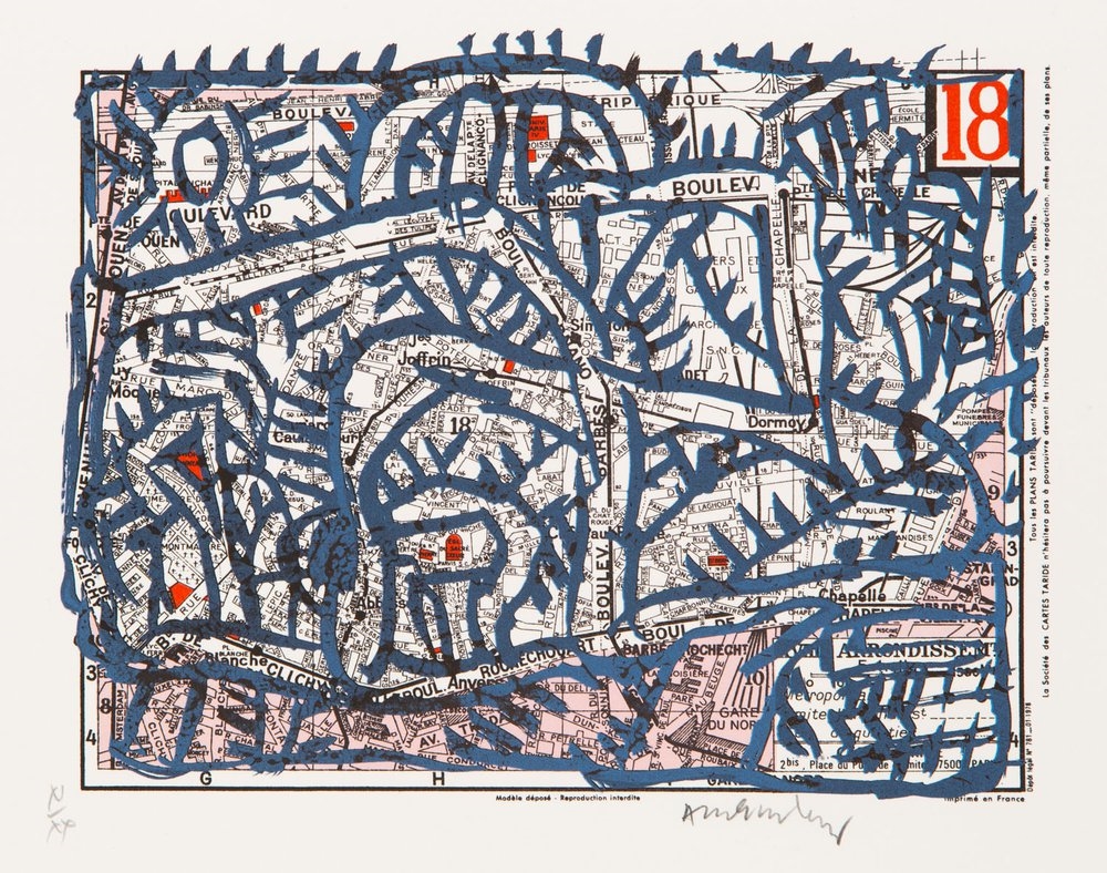 Pierre Alechinsky | 18 arrondissement | MutualArt