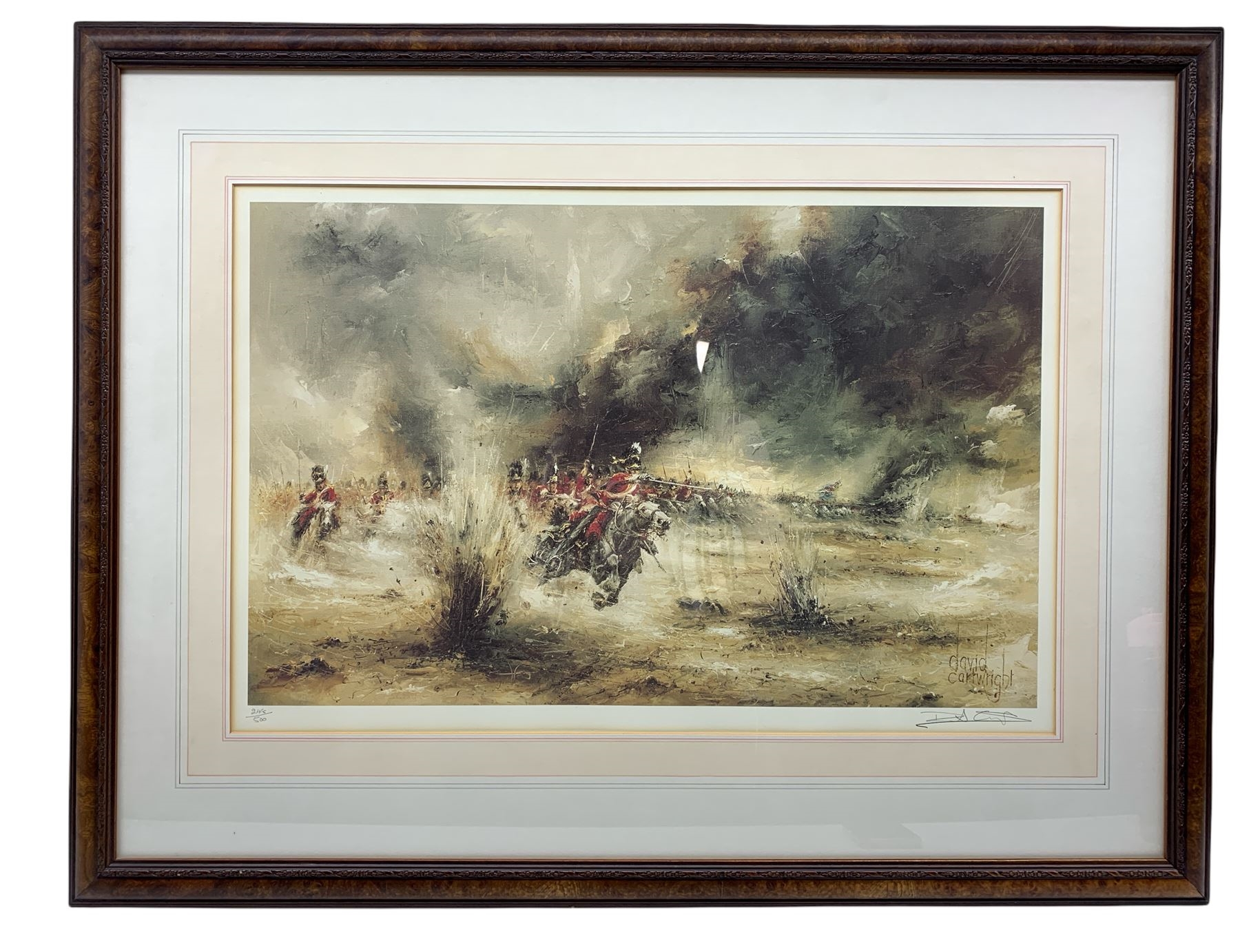 David Cartwright | Scots Greys Charge' and Napoleonic Battle Scenes ...
