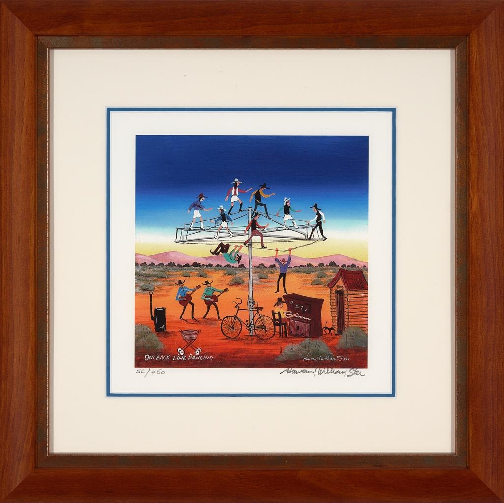 Howard William Steer | Outback Line Dancing | MutualArt