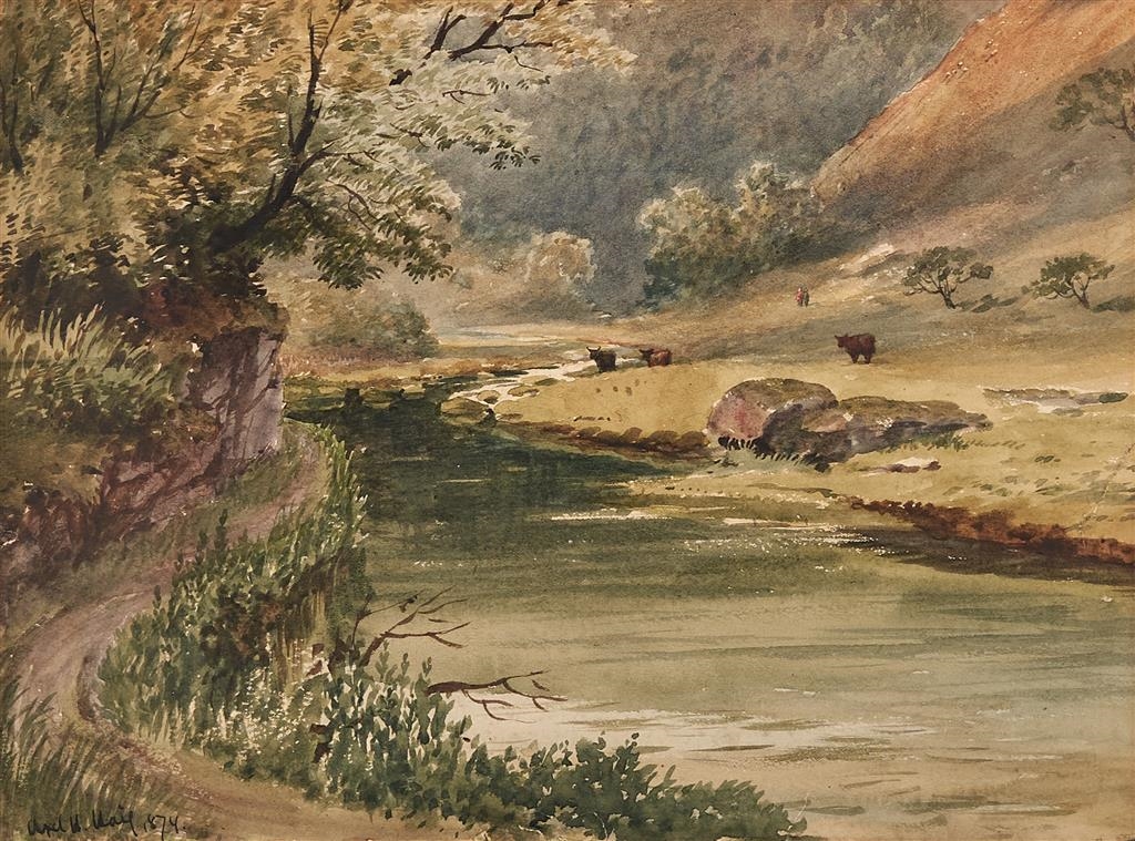 Axel Herman Haig | Pastoral (1874) | MutualArt