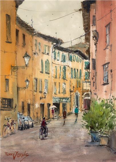 Terry Jarvis | European Street Scene | MutualArt