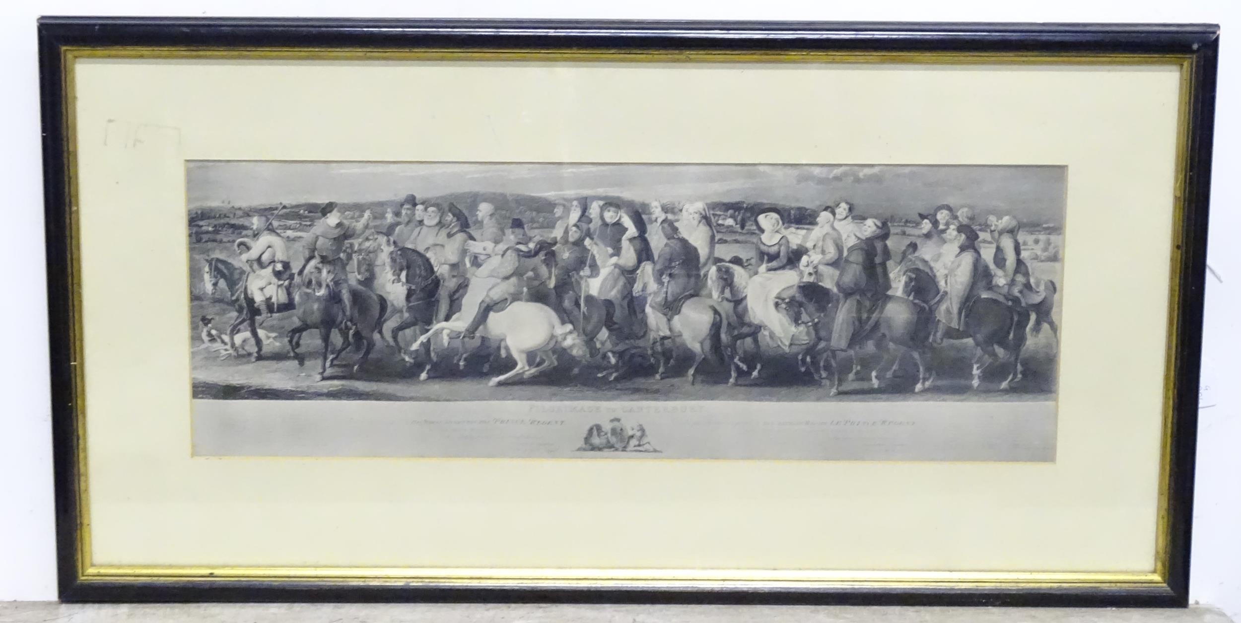 Thomas Stothard | An engraving titled Pilgrimage to Canterbury | MutualArt