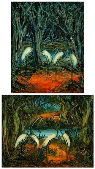 Ray Reeves | Waterbirds (2009) | MutualArt