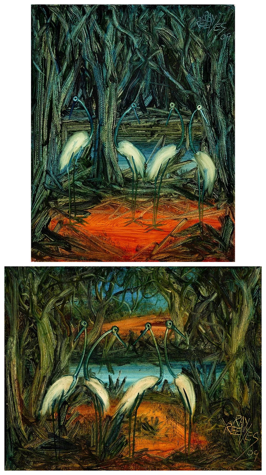 Ray Reeves | Waterbirds (2009) | MutualArt