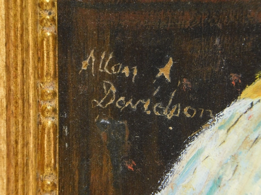 Allan Davidson | Impressionist Portrait | MutualArt