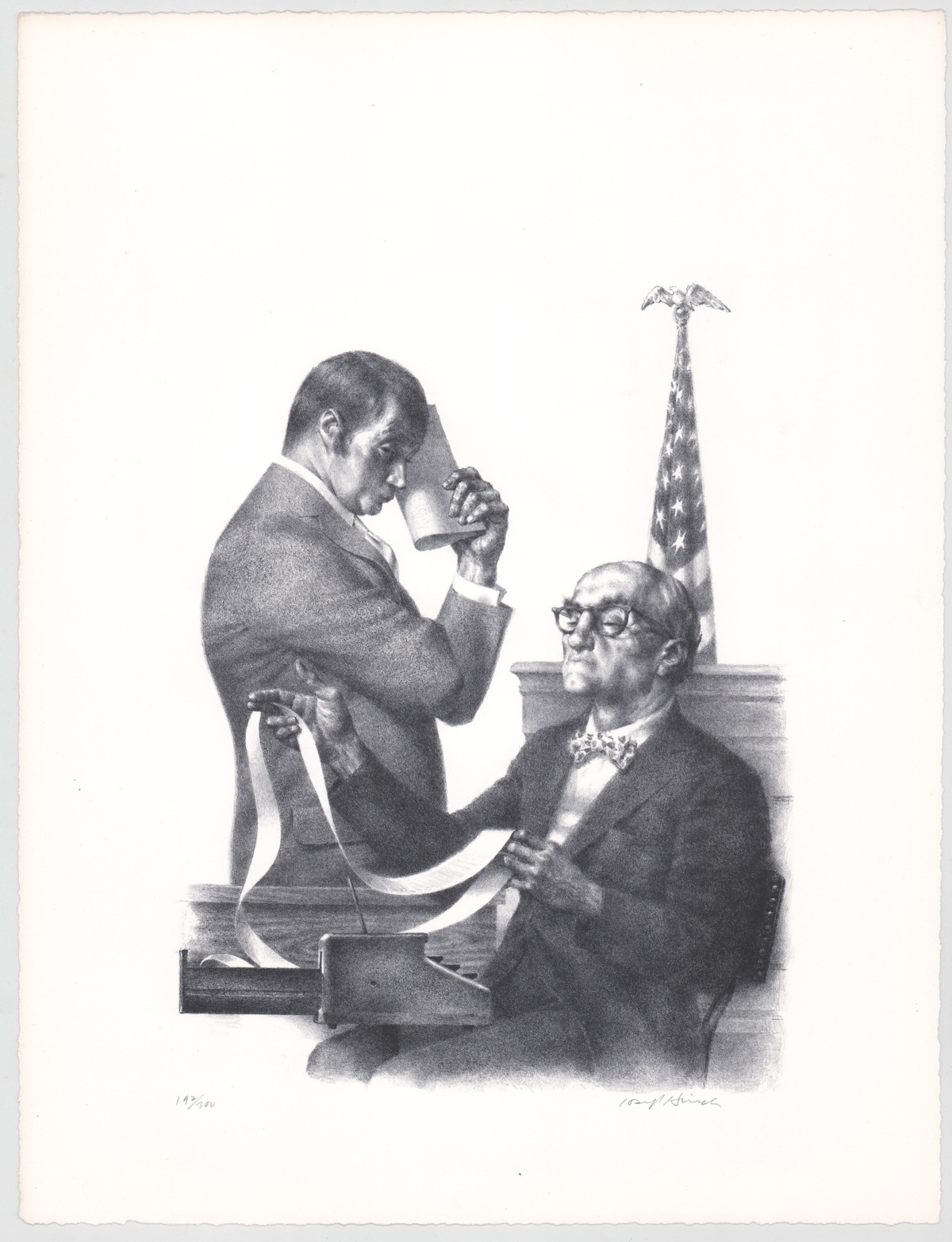 Joseph Hirsch | Court Scene | MutualArt