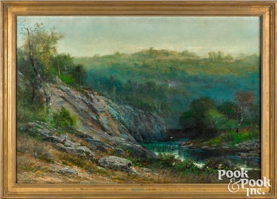 Christopher High Shearer | landscape Along the Tulpehoken (1913 ...