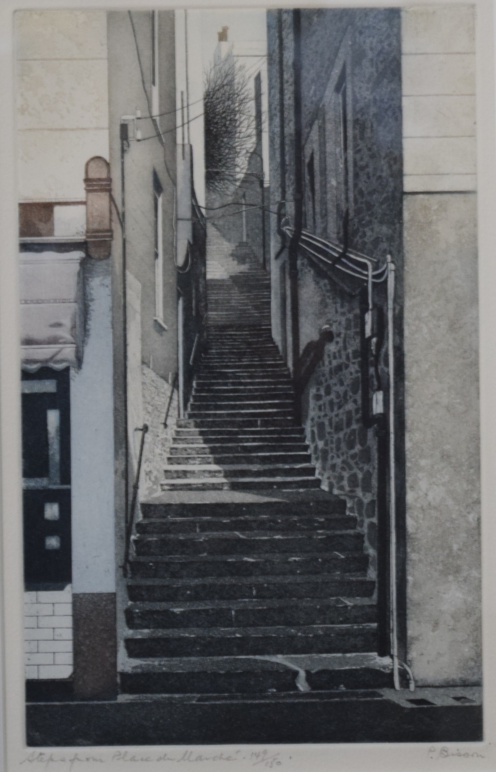 Paul Bisson | Steps From Place Du Marche | MutualArt