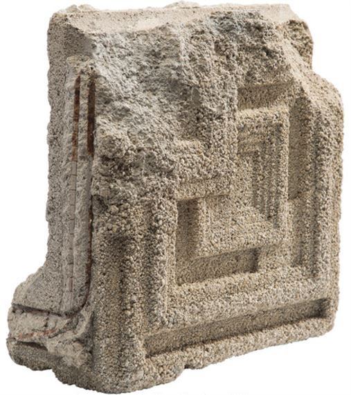 Frank Lloyd Wright | Textile Block from the Ennis House | MutualArt