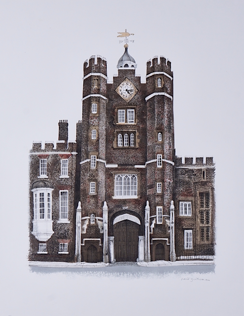 David Gentleman | Set of 4 Works: Watermill at Coltishall; Saxted ...