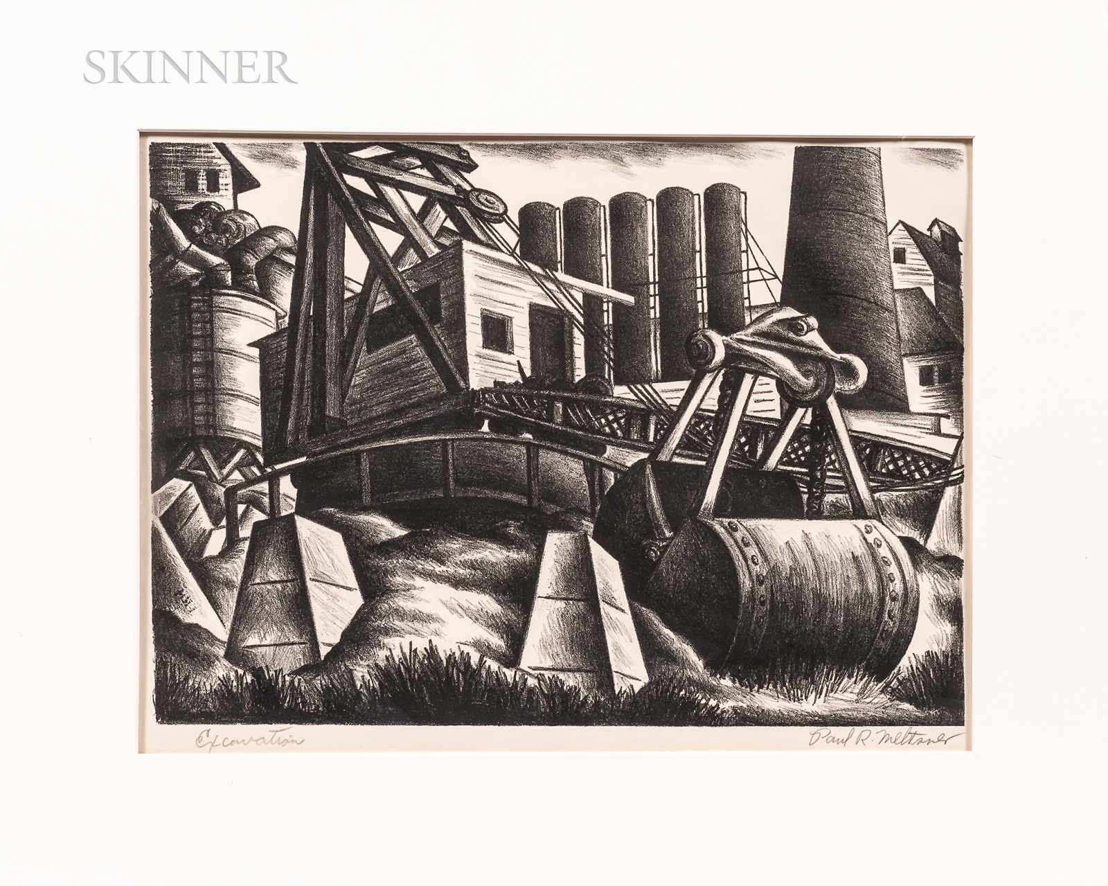 Paul Raphael Meltsner | Excavation (Circa 1937) | MutualArt
