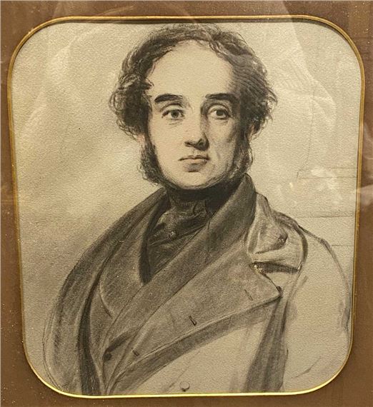 Peter de Wint | Portrait of a man, said to be Lord William Graham (1807 ...