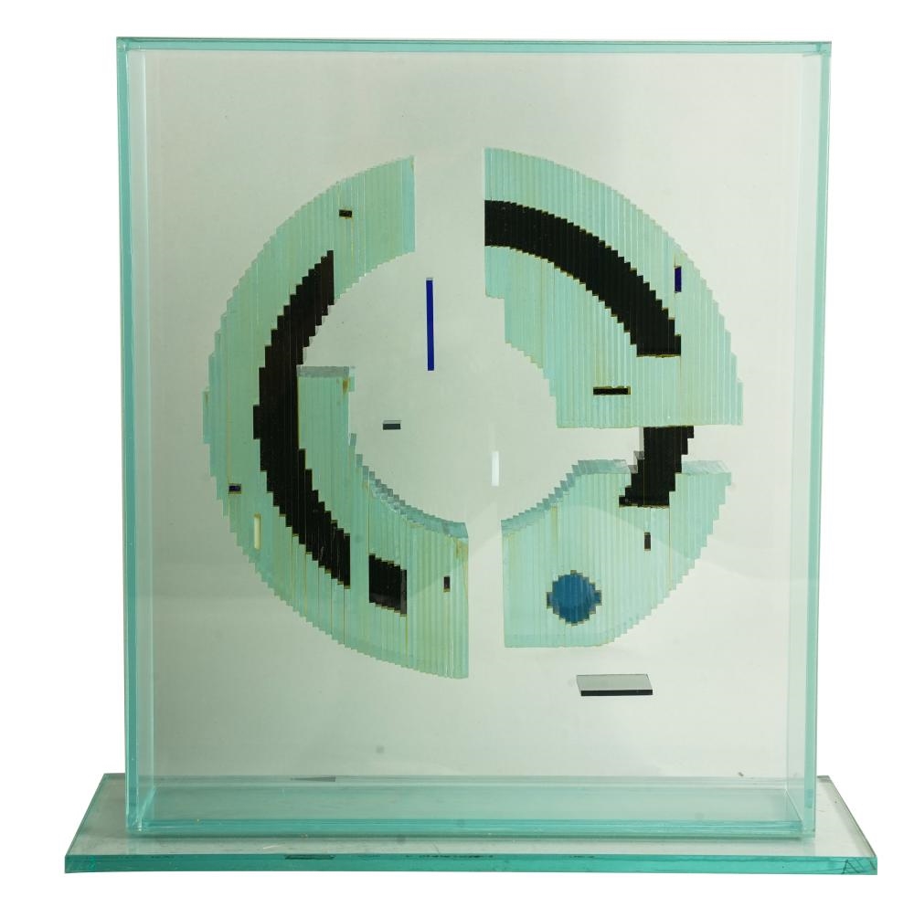 John R. Seitz | : GLASS SCULPTURE (1985) | MutualArt