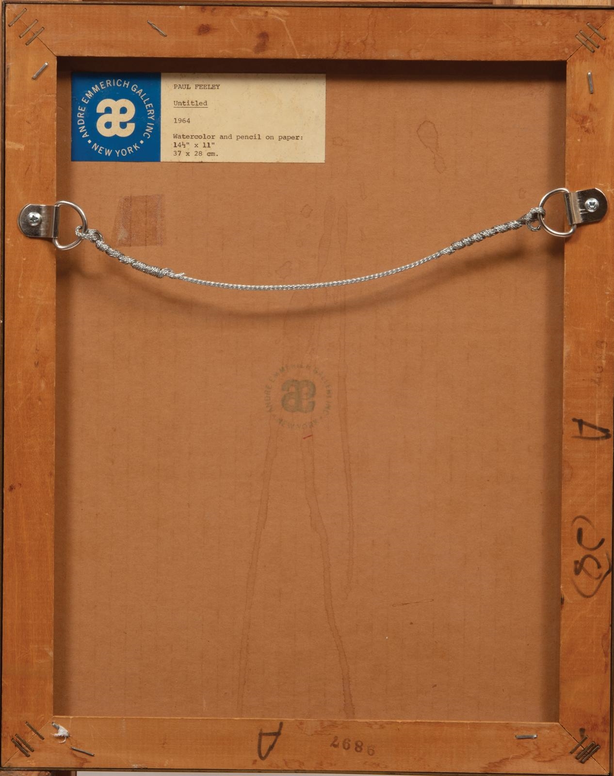 Paul Feeley | Untitled (1964) | MutualArt