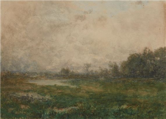 Alexander Helwig Wyant | Atmospheric landscape | MutualArt