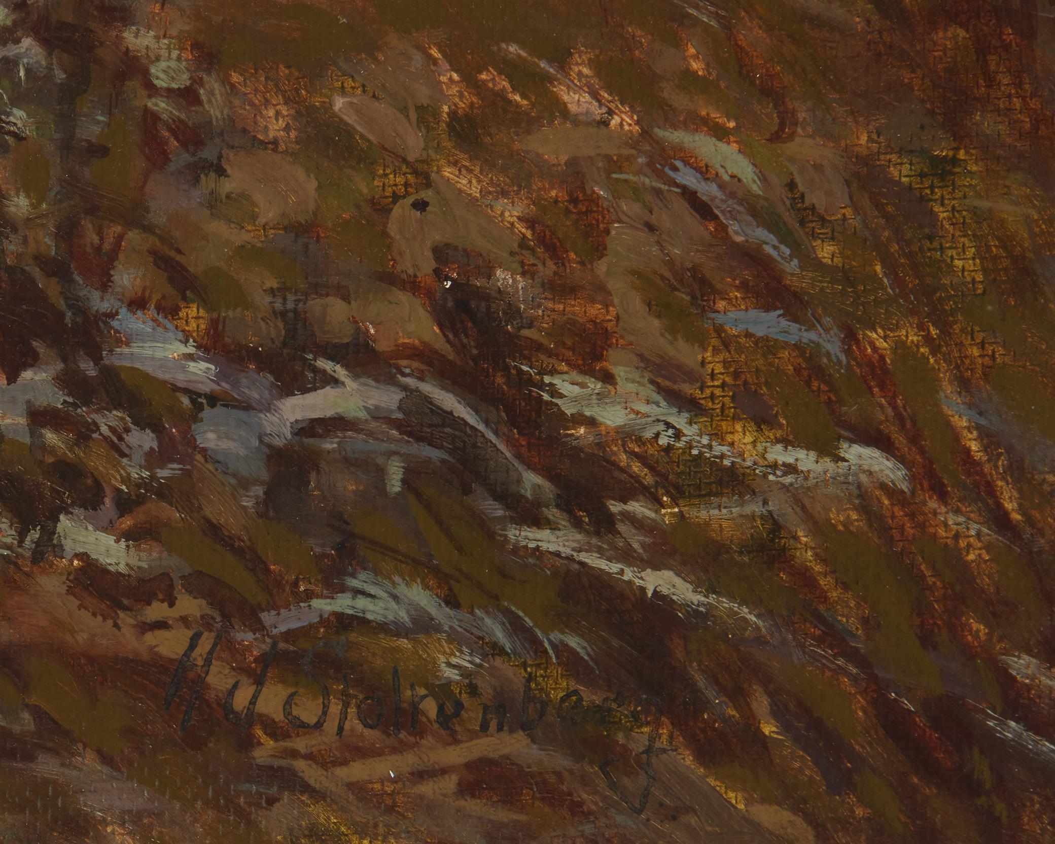 Hans Stoltenberg | Path in a farm landscape | MutualArt