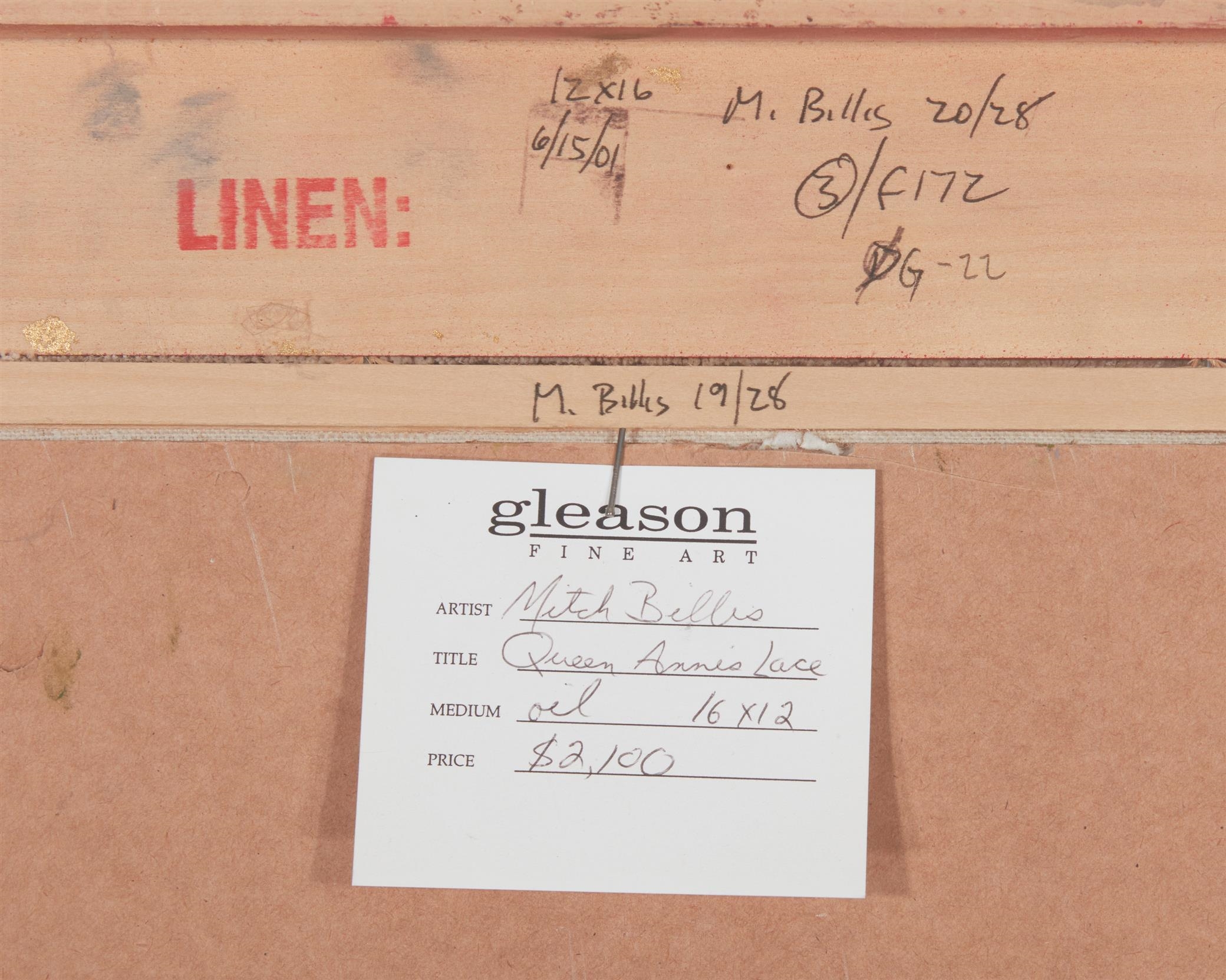 Mitch Billis | Queen Anne's Lace | MutualArt