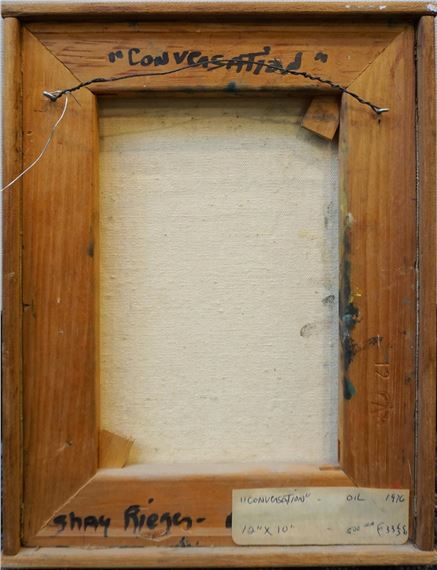 Shay Rieger | Conversation | MutualArt