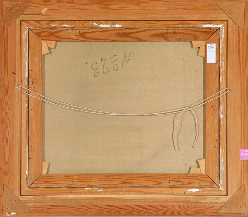 Ib Eisner | Forrest scene with figures | MutualArt