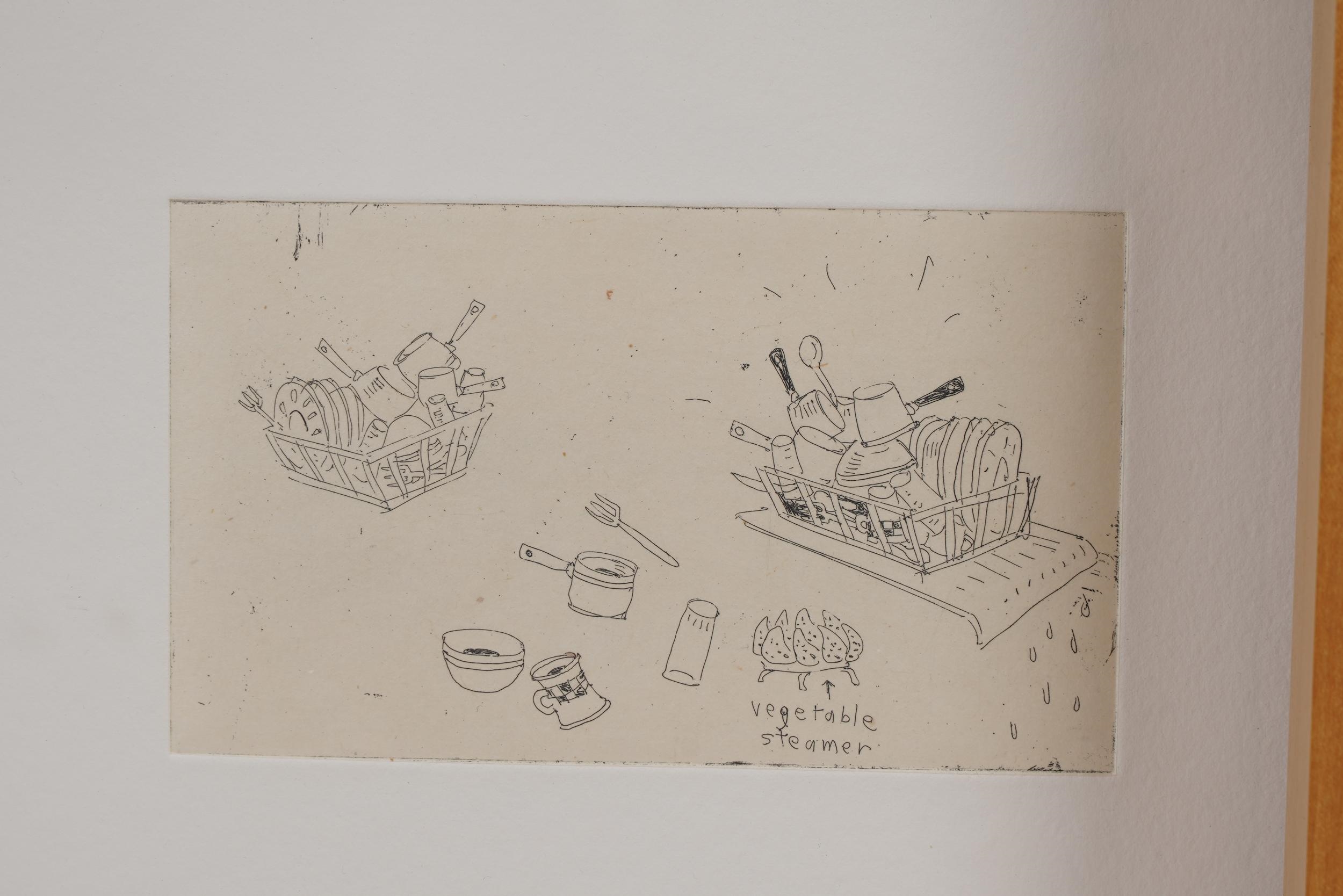 Greg Colson | TWO WORKS; The Insects (from Dockings); Pots and pans on ...