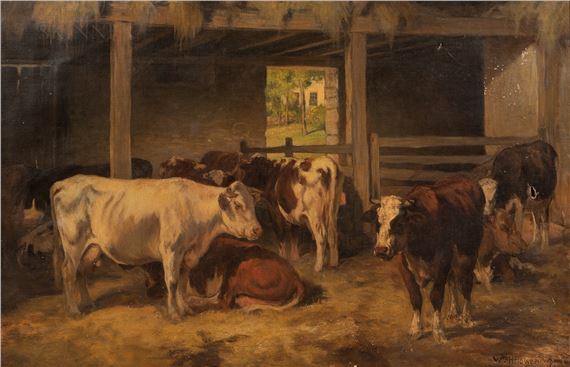 William Henry Howe | Stable Interior | MutualArt