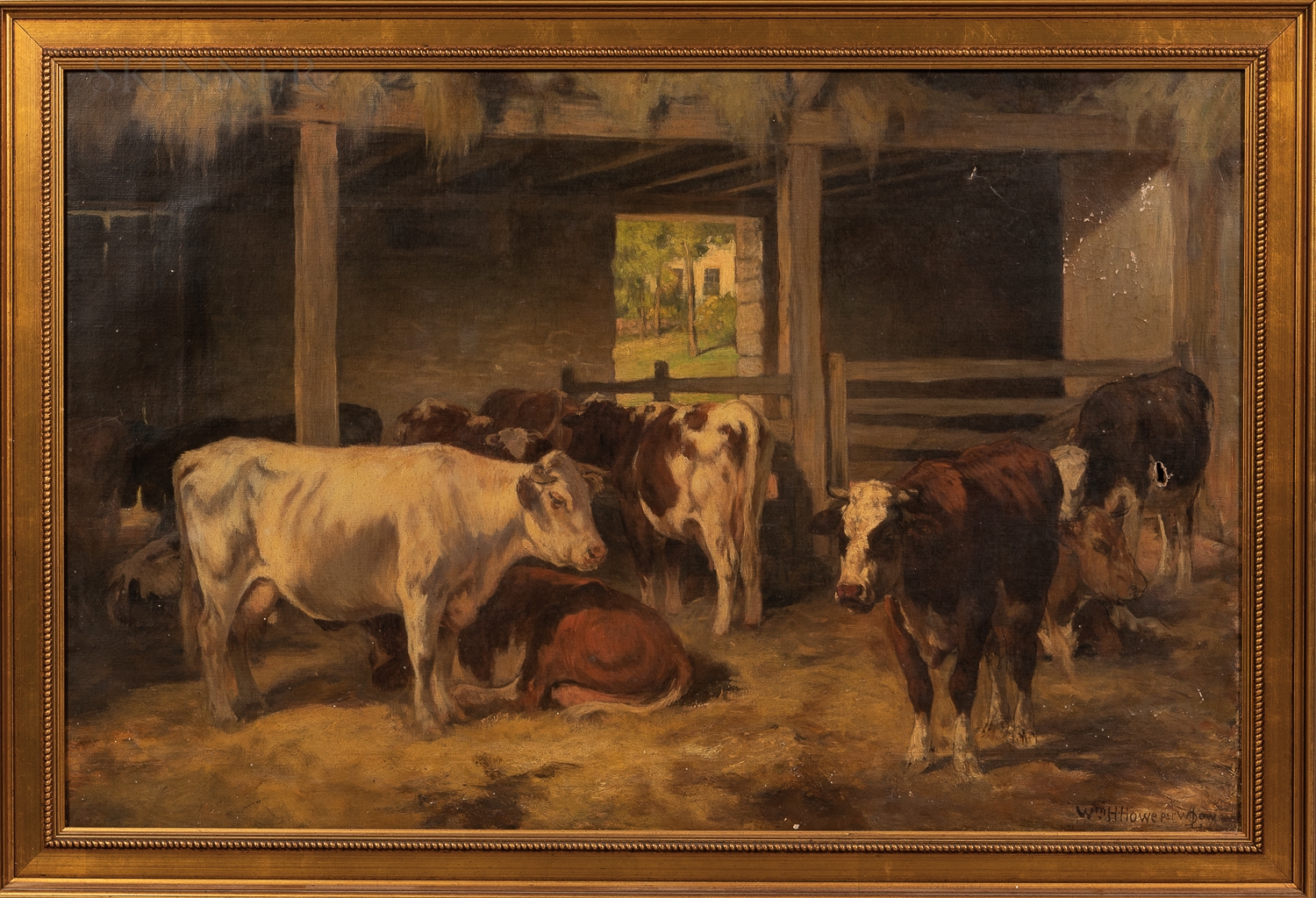 William Henry Howe | Stable Interior | MutualArt