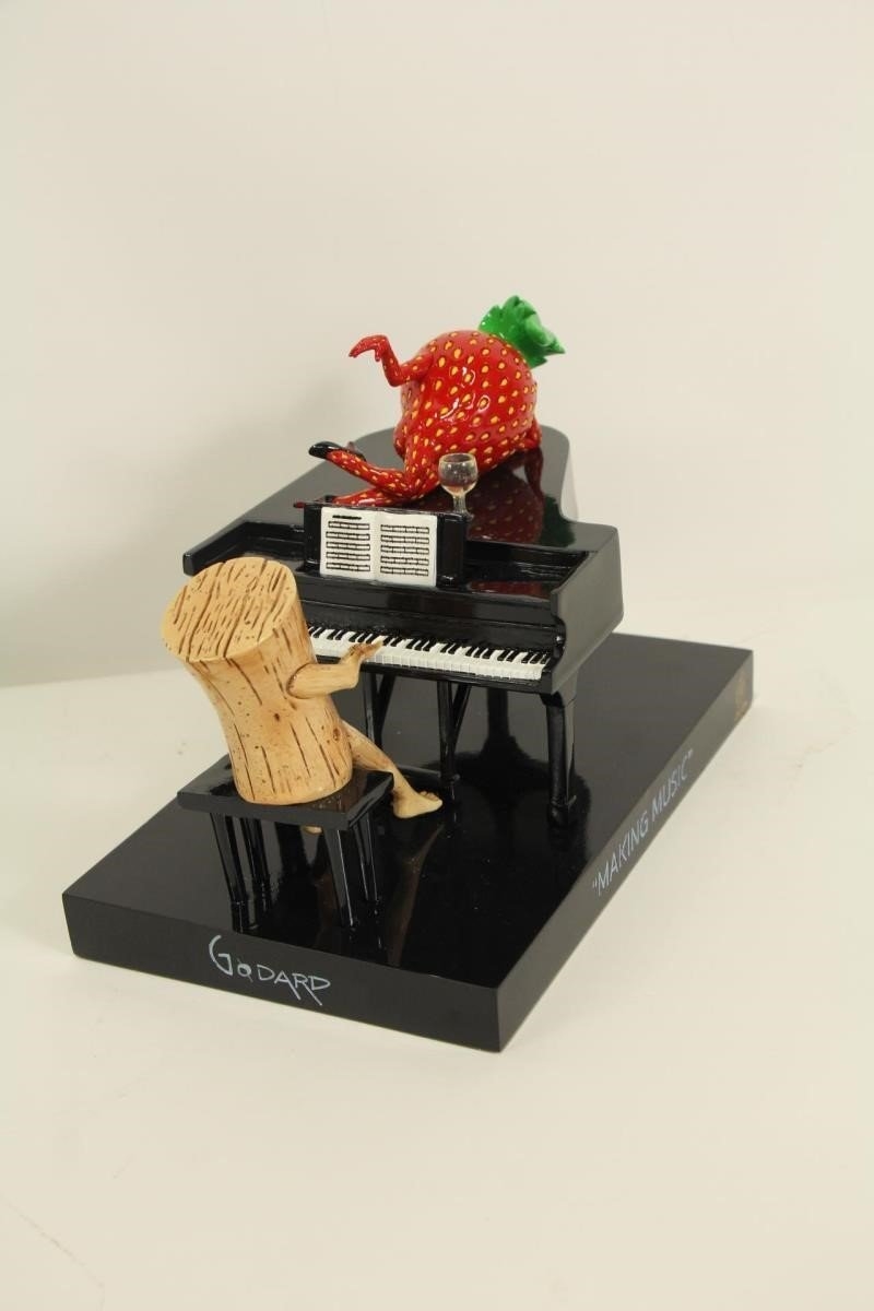 Michael Godard | MICHAEL GODARD MAKING MUSIC SCULPTURE (2020) | MutualArt