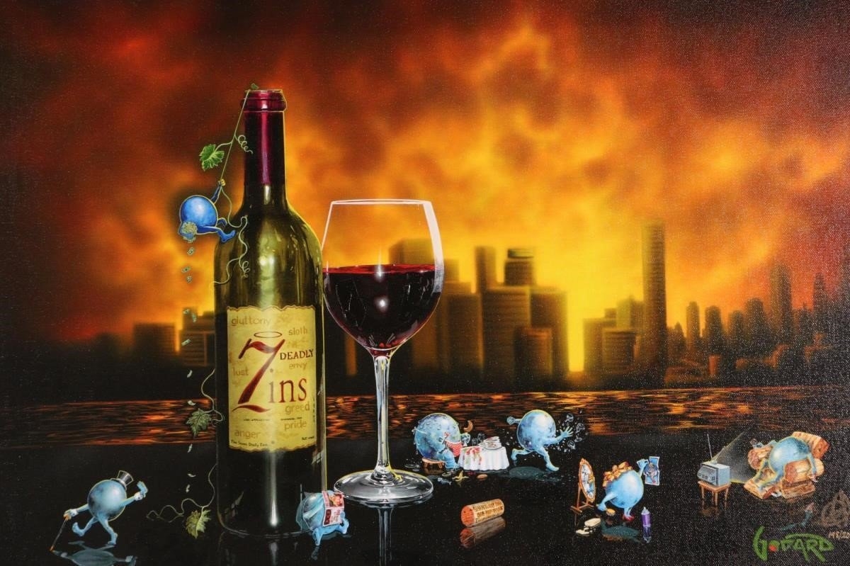 Michael Godard | MICHAEL GODARD ZINS OF THE CITY MIXED MEDIA (2021 ...