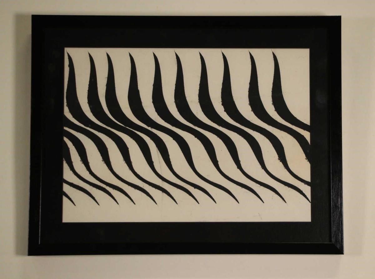 Gerald Johnson | ABSTRACT BLACK AND WHITE PAINTING BY GERALD JOHNSON ...