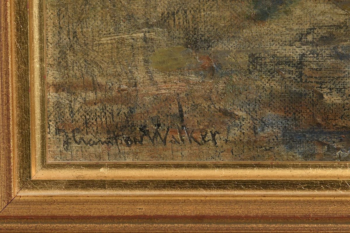 John Crampton Walker | Evening Landscape | MutualArt