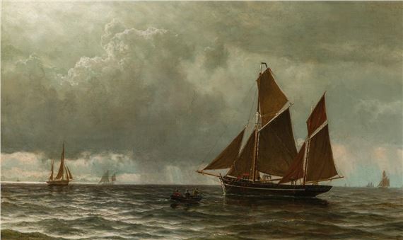 John Erik Christian Peterson | Sailboats (1873) | MutualArt