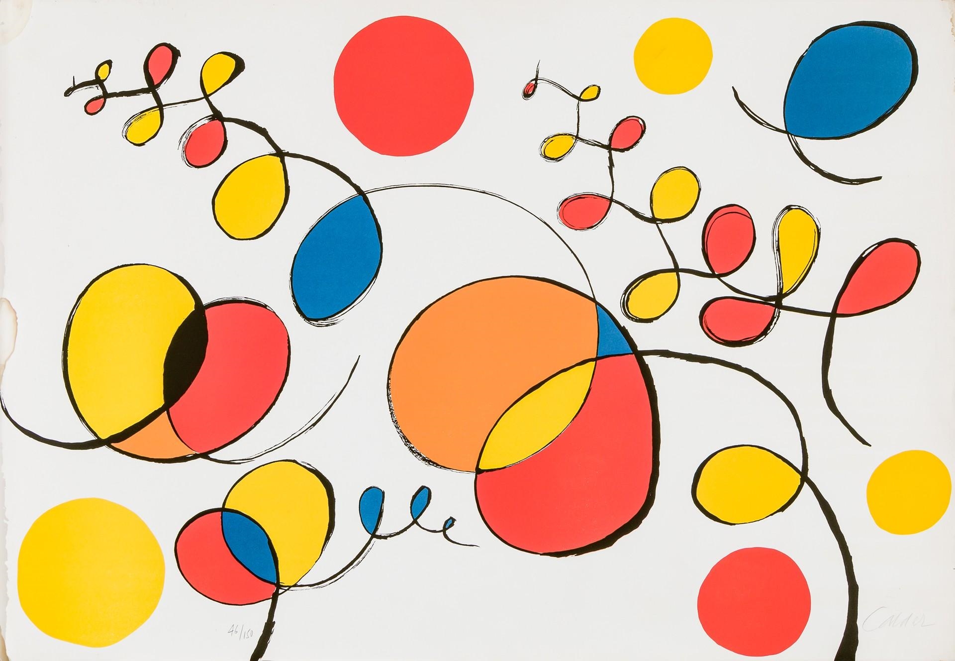 Alexander Calder | Circles and Spirals | MutualArt