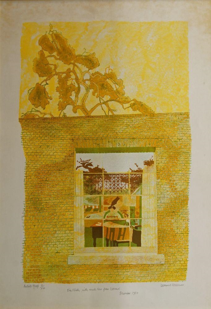 Leonard Rosoman | Figure at a window (1980) | MutualArt