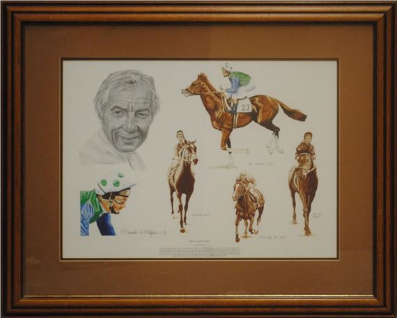 Stuart McIntyre | Tribute to Lester Piggott | MutualArt
